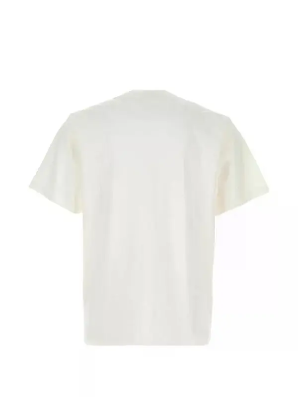 SPORTY & RICH Logo Print Cotton T-shirt
