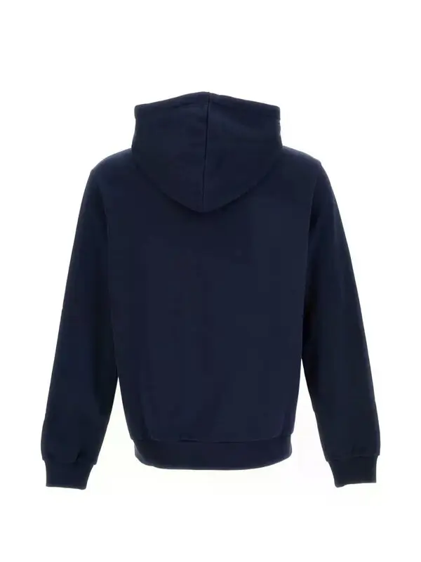 A.p.c. Logo-embroidered Drawstring Hoodie