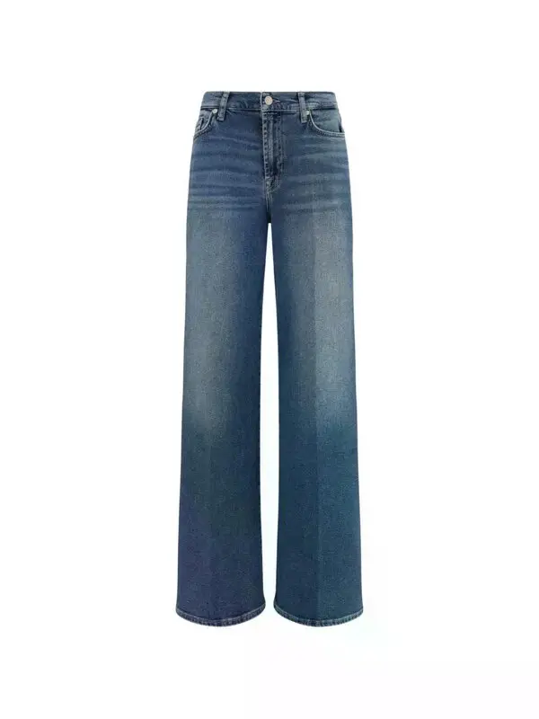 7 For All Mankind Flared Jeans - Blue