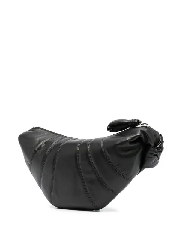 LEMAIRE Croissant Small Leather Shoulder Bag