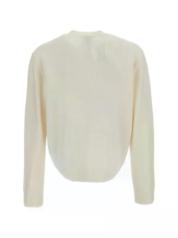 Casablanca Graphic Jacquard Wool Sweater