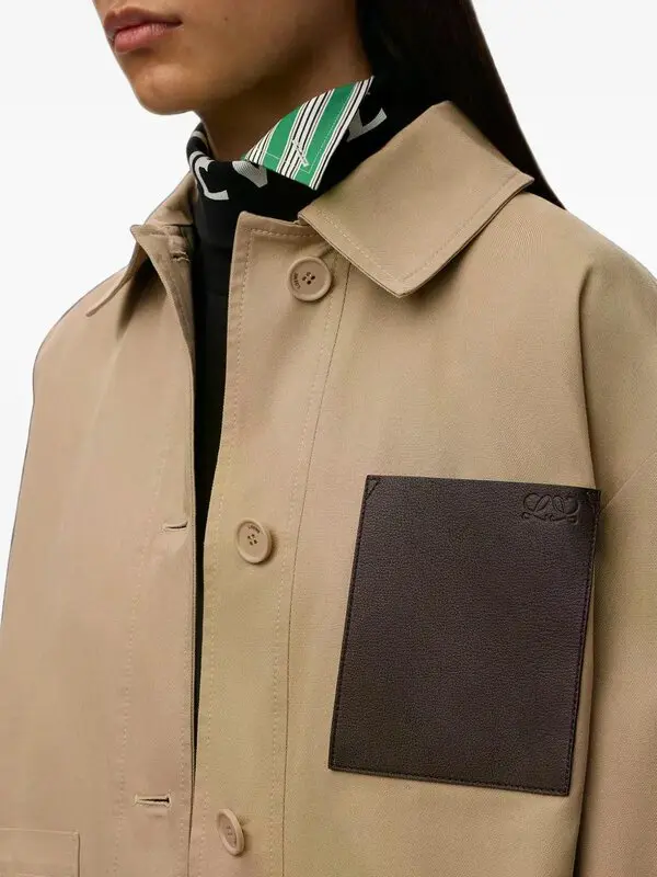 Loewe Logo-detail Pocket Jacket - Neutrals