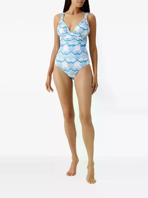 Melissa Odabash Panarea Floral-print Swimsuit