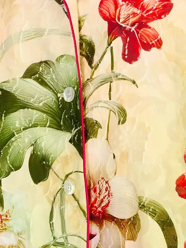 F.R.S FOR RESTLESS SLEEPERS Bendis Floral-print Fil-coupé Shirt