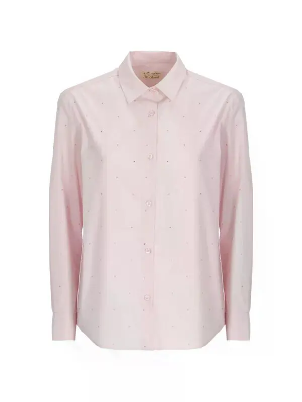 MC2 SAINT BARTH Meredith Crystal Embellished Shirt