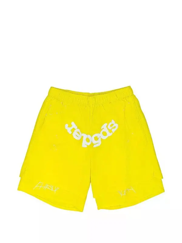 SP5DER Og Double-layer Shorts