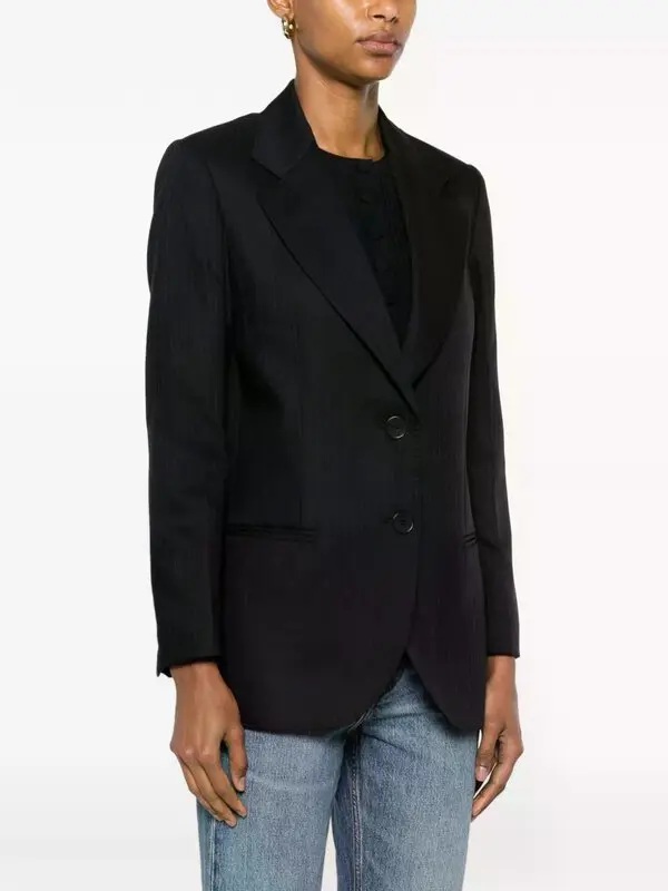 Sandro Striped Tailored-fit Blazer