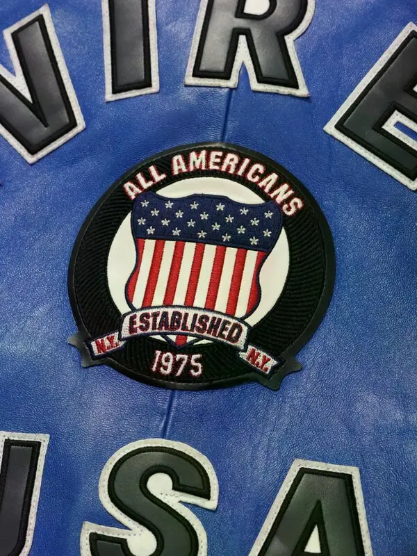 Our Legacy Logo-patch Leather Jacket