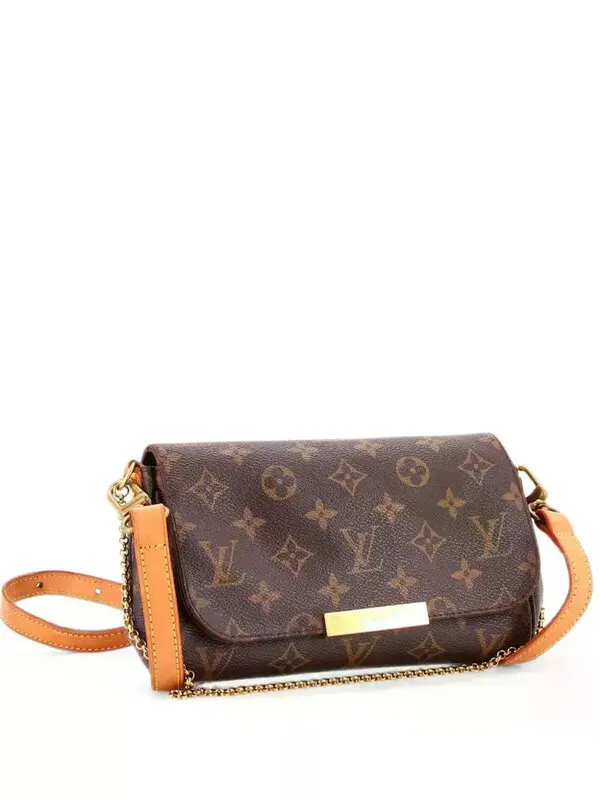 LOUIS VUITTON Monogram Canvas Pm Clutch Bag - Brown