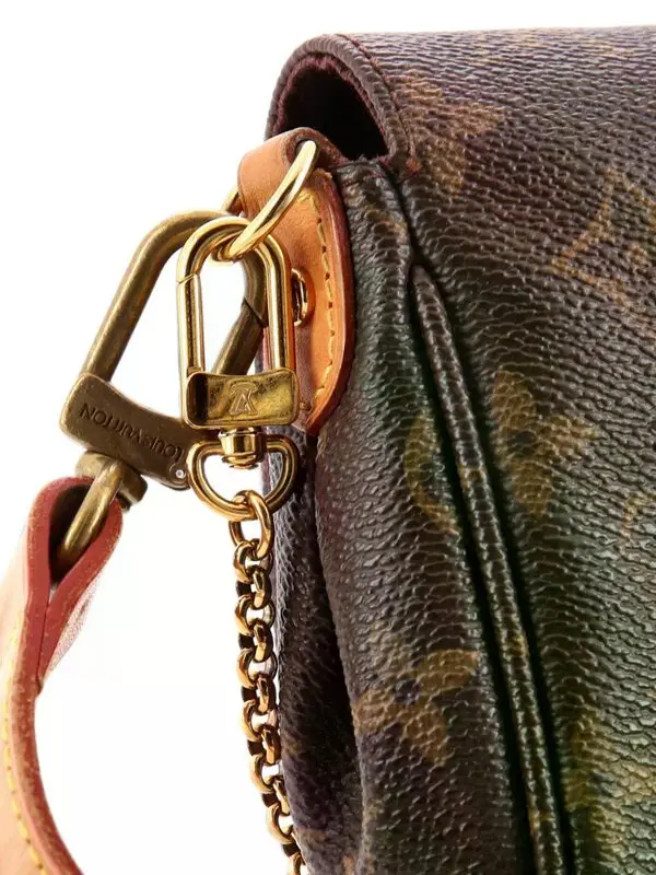 LOUIS VUITTON Monogram Canvas Pm Clutch Bag