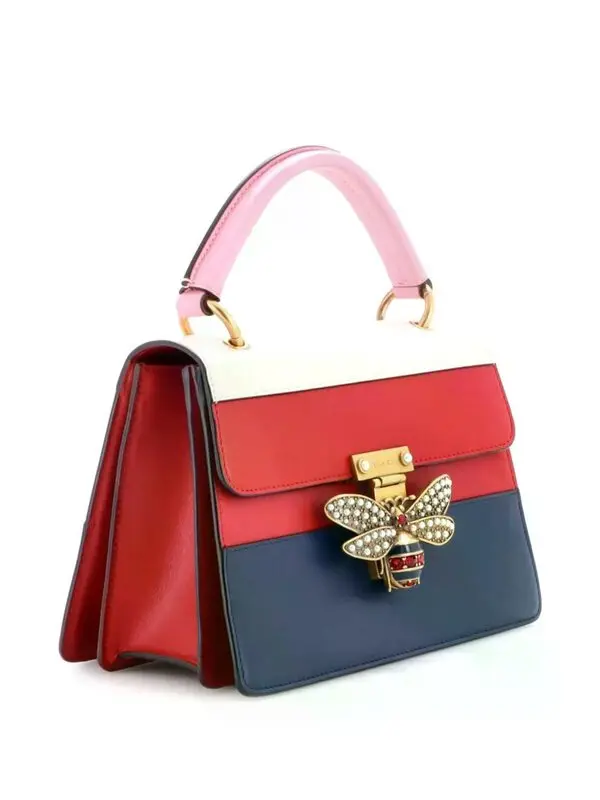 Gucci Queen Margaret Leather Satchel - Multicolour