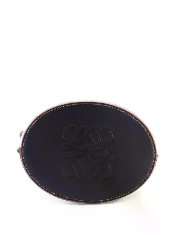 Loewe Gate Anagram Jacquard Canvas Medium Bucket Bag