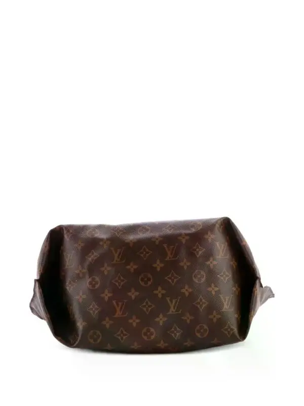 LOUIS VUITTON Monogram Canvas Pm Tote Bag - Brown