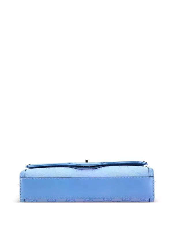 Gucci Luce Canvas Small Shoulder Bag - Blue