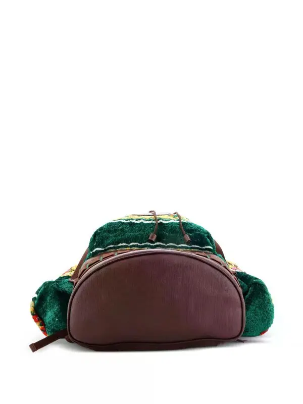 Gucci Floral Velvet Jacquard Backpack