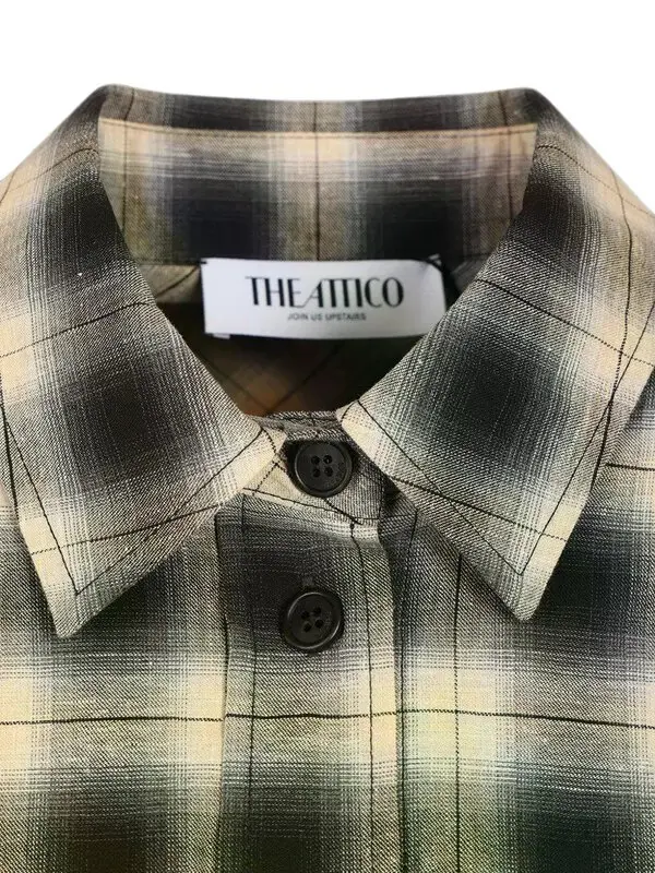 Attico Check Pattern Shirt