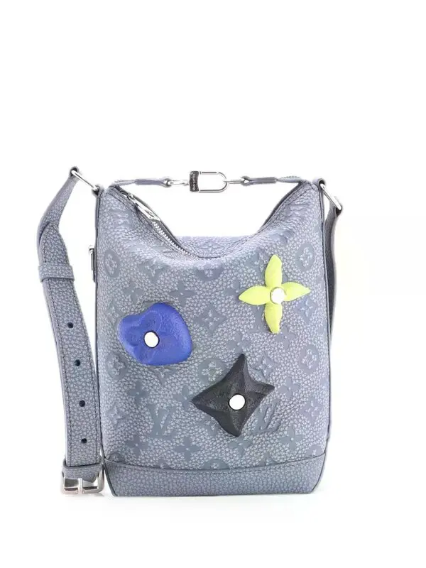 LOUIS VUITTON Climbing Cruiser Hobo Limited Edition Monogram Taurillon Leather Bag - Grey