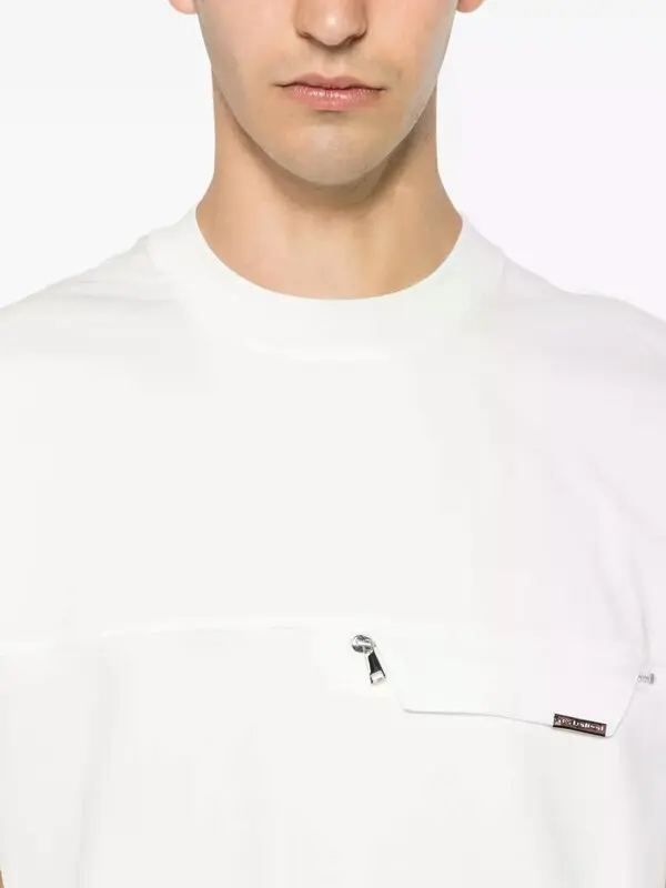 YES LONDON Zip-pocket T-shirt
