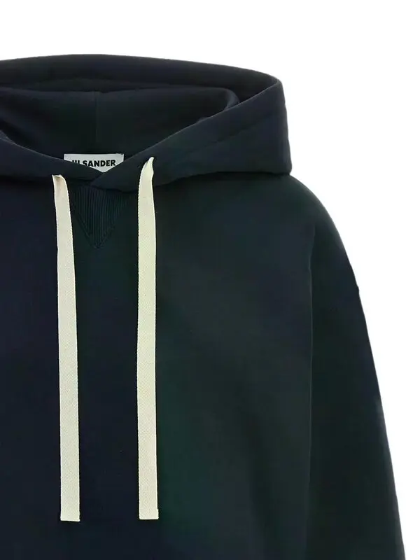 JIL SANDER Logo Print Hoodie