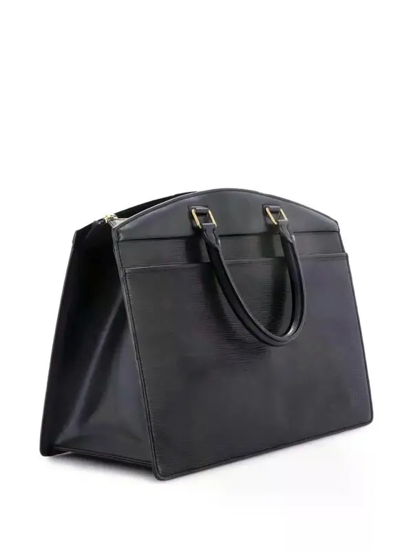 LOUIS VUITTON Riviera Handbag Epi Leather Tote Bag - Black
