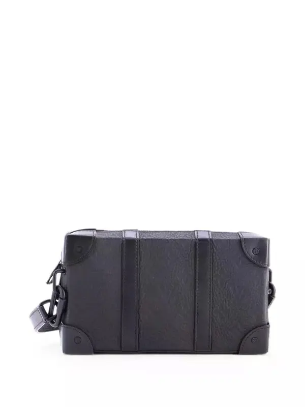 LOUIS VUITTON Soft Trunk Wallet Monogram Taurillon Leather Crossbody Bag