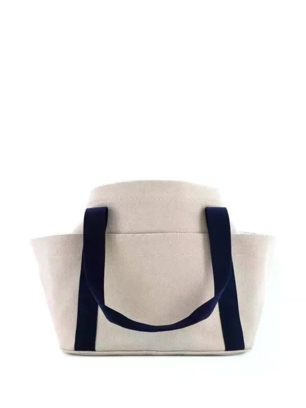 Hermès Cabriole Tote Bag In Nappy Canvas - Blue