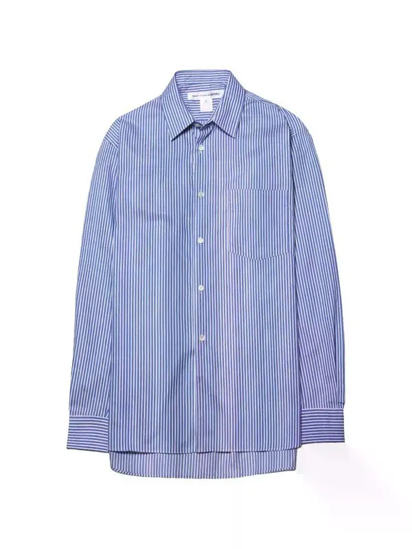 Comme Des Garçons Vertical-stripe Shirt