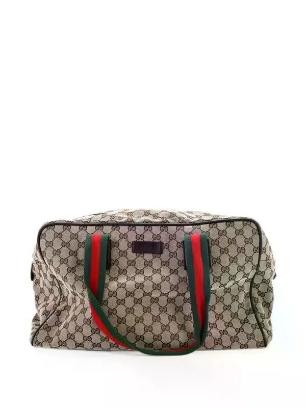 Gucci Gg Canvas Carry-on Duffle Bag