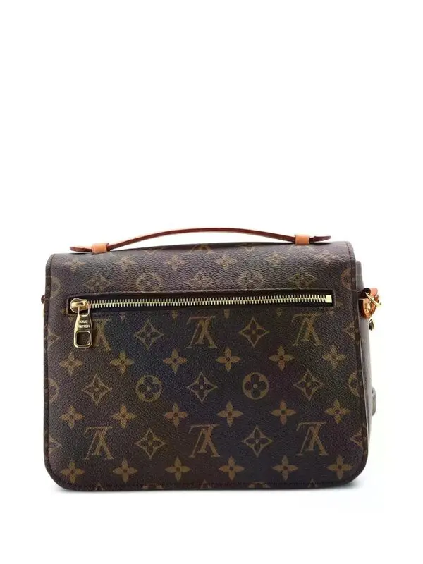 LOUIS VUITTON Pochette Metis Monogram Canvas Crossbody Bag - Brown