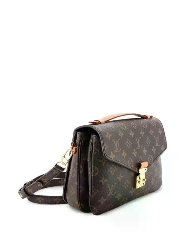LOUIS VUITTON Pochette Metis Monogram Canvas Crossbody Bag - Brown