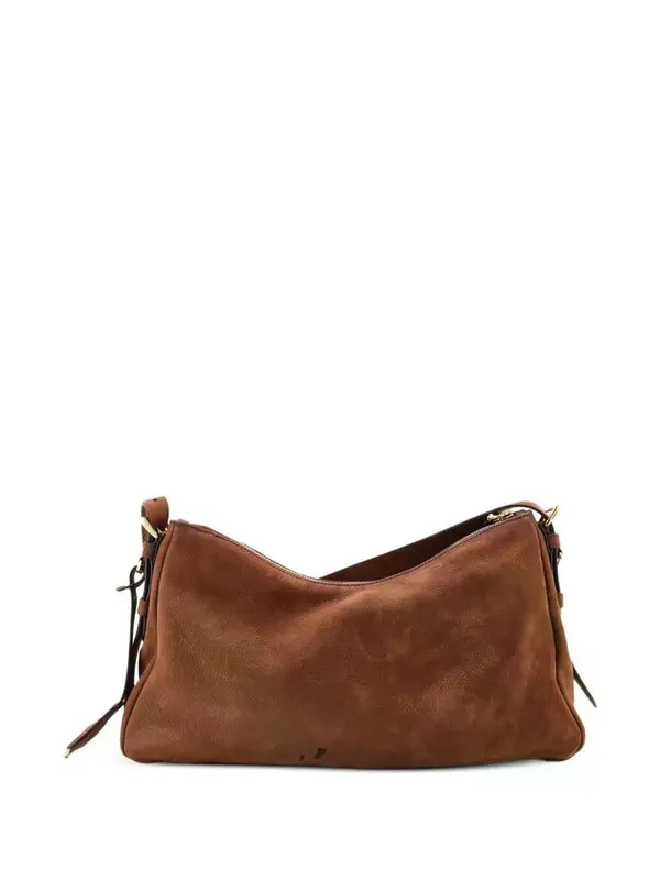 Prada Aimee Nubuck Large Shoulder Bag