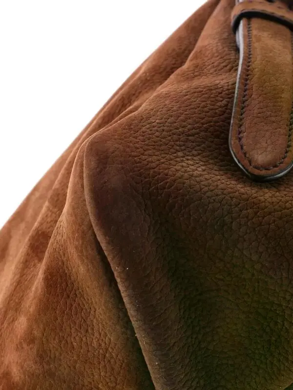Prada Aimee Nubuck Large Shoulder Bag