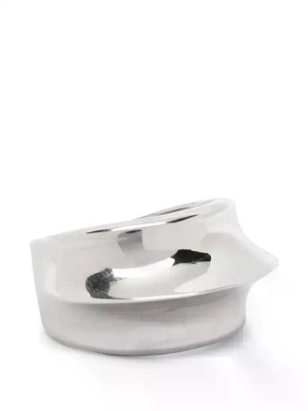 LAG WORLD Aura Sculpted Ring - Silver
