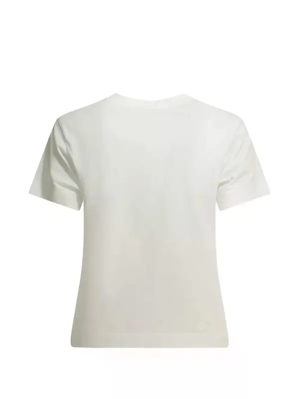 Givenchy V-stitch Logo Embroidered T-shirt