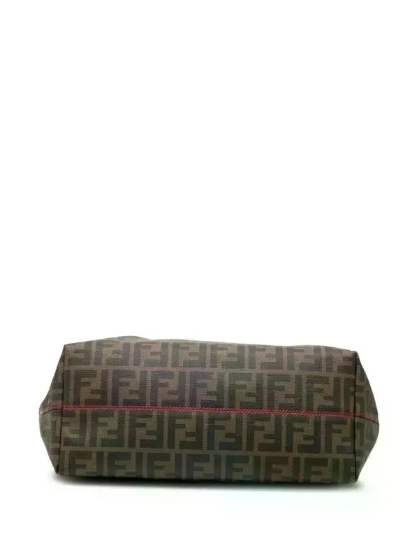 Fendi Zucca Spalmati Roll Tote Bag