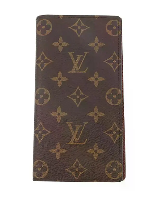 LOUIS VUITTON 2000-2026 Monogram Brazza Wallet Long Wallets