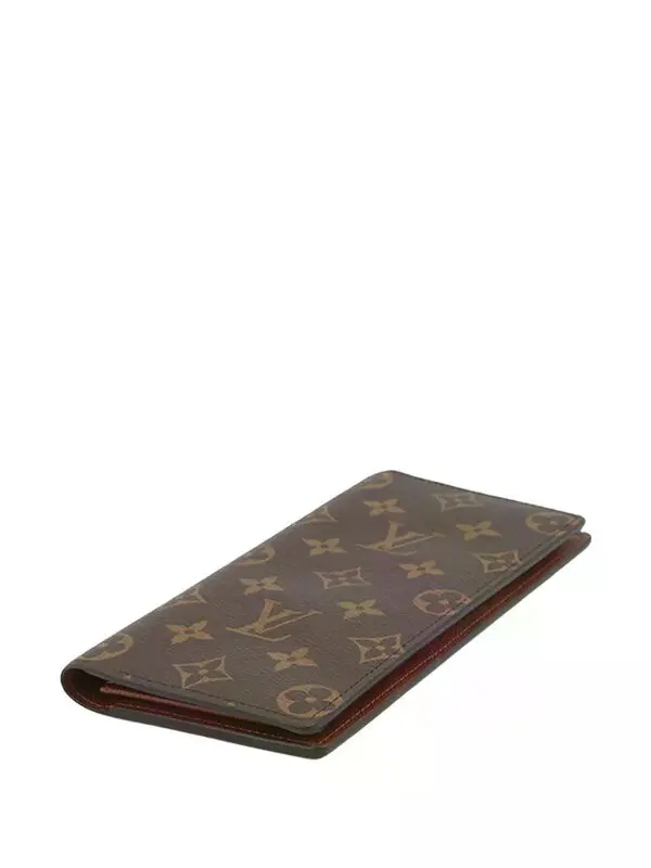 LOUIS VUITTON 2000-2026 Monogram Brazza Wallet Long Wallets