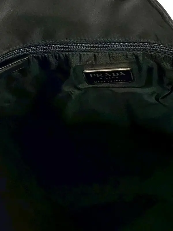 Prada Tessuto Asymmetrical Zip Top Crossbody Bag