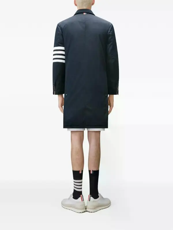 Thom Browne 4-bar Down-filled Overcoat