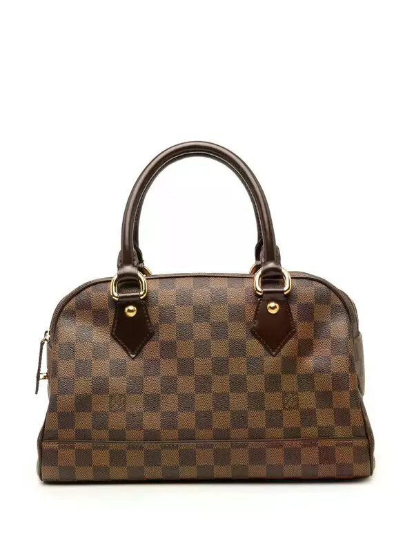 LOUIS VUITTON Damier Ebene Duomo Handbag