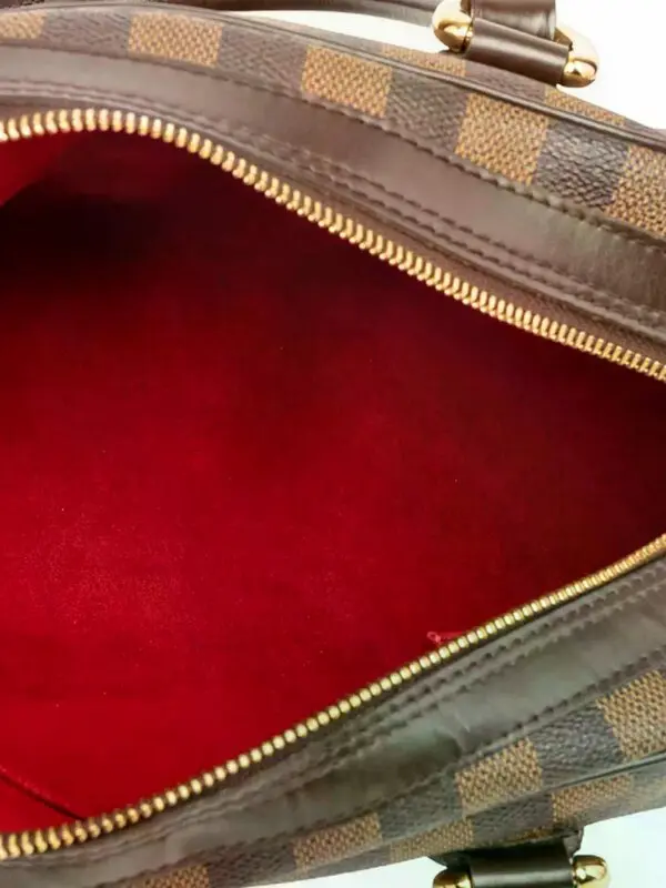 LOUIS VUITTON Damier Ebene Duomo Handbag