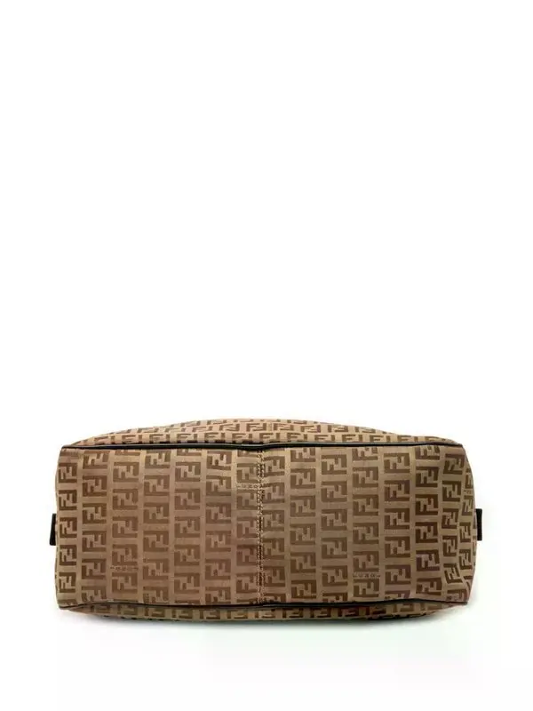 Fendi Zucchino Canvas Shoulder Bag