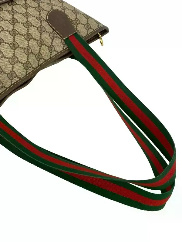Gucci Gg Supreme Web Tote Bag