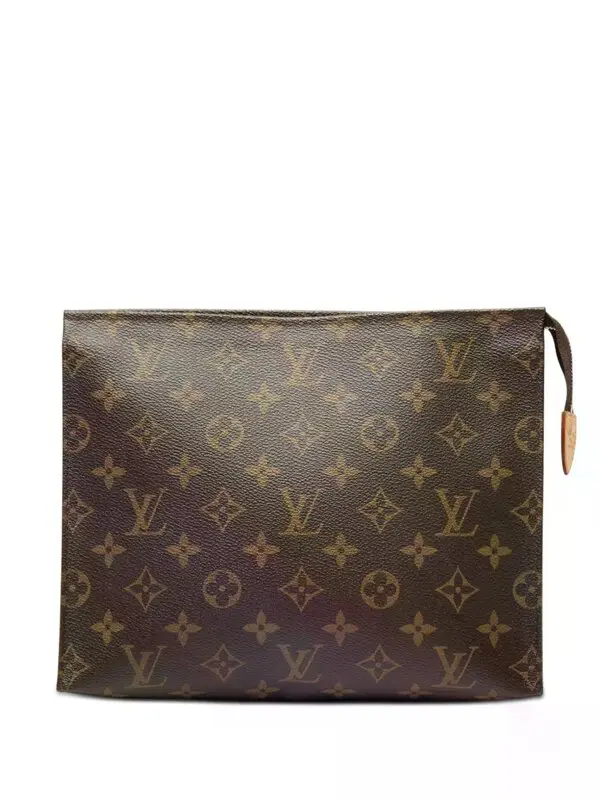LOUIS VUITTON Monogram Toiletry Pouch 26 - Brown