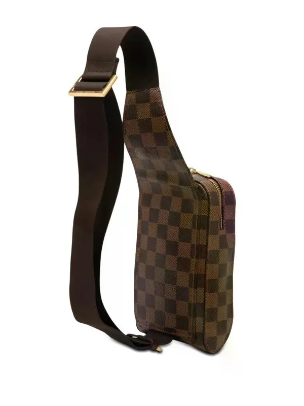 LOUIS VUITTON Damier Ebene Geronimos Crossbody Bag
