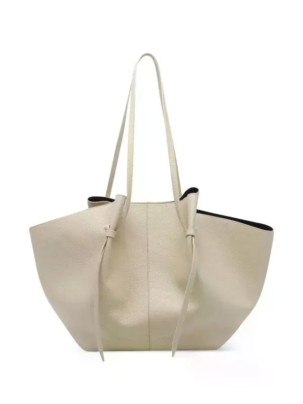 Yuzefi Mochi Leather Tote Bag - Neutrals