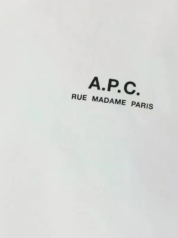 A.p.c. Logo-print Crew-neck T-shirt
