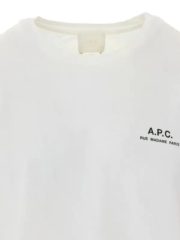 A.p.c. Logo-print Crew-neck T-shirt