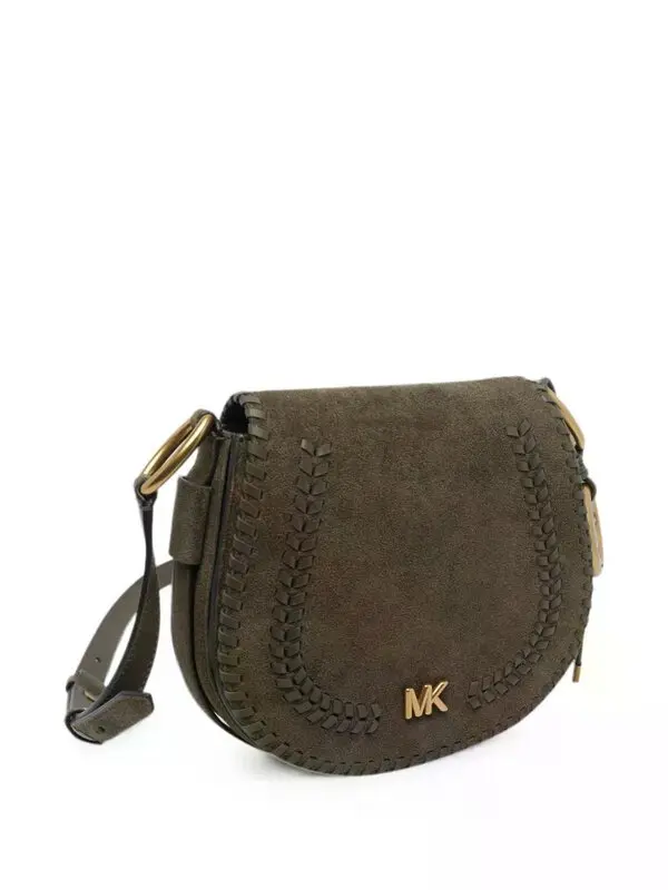 Michael Kors Josie Whipstitch-trim Crossbody Bag - Green