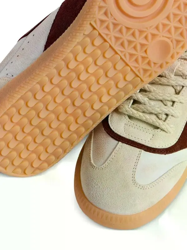 Dsquared2 Leather And Suede Low-top Sneakers With Upside Down Logo